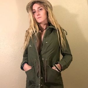 H&M | Jackets & Coats | Hm Army Green Jacket | Poshmark